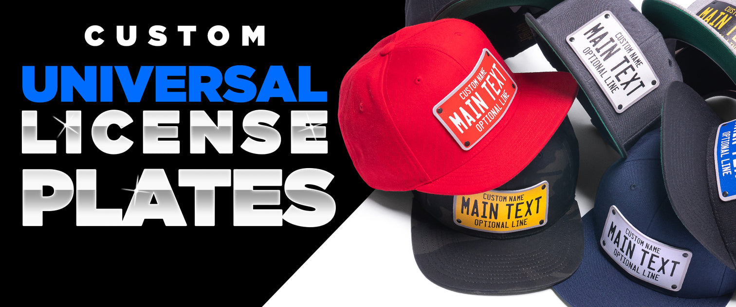 Universal License Plate Hats — CityLocs