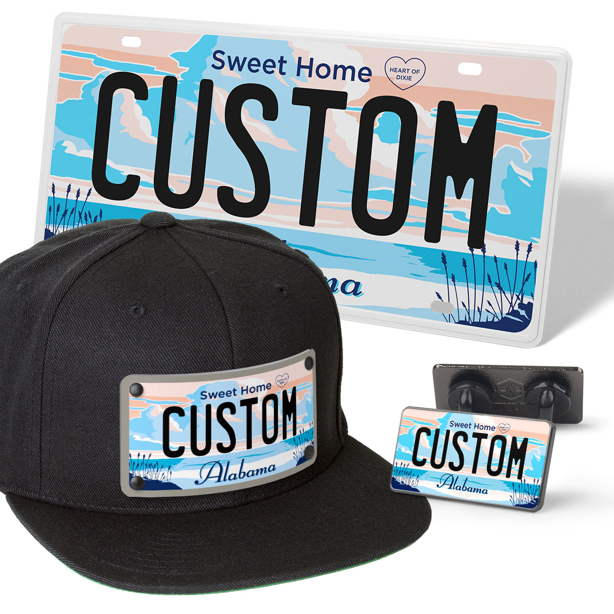 Alabama License Plate Bundle — CityLocs