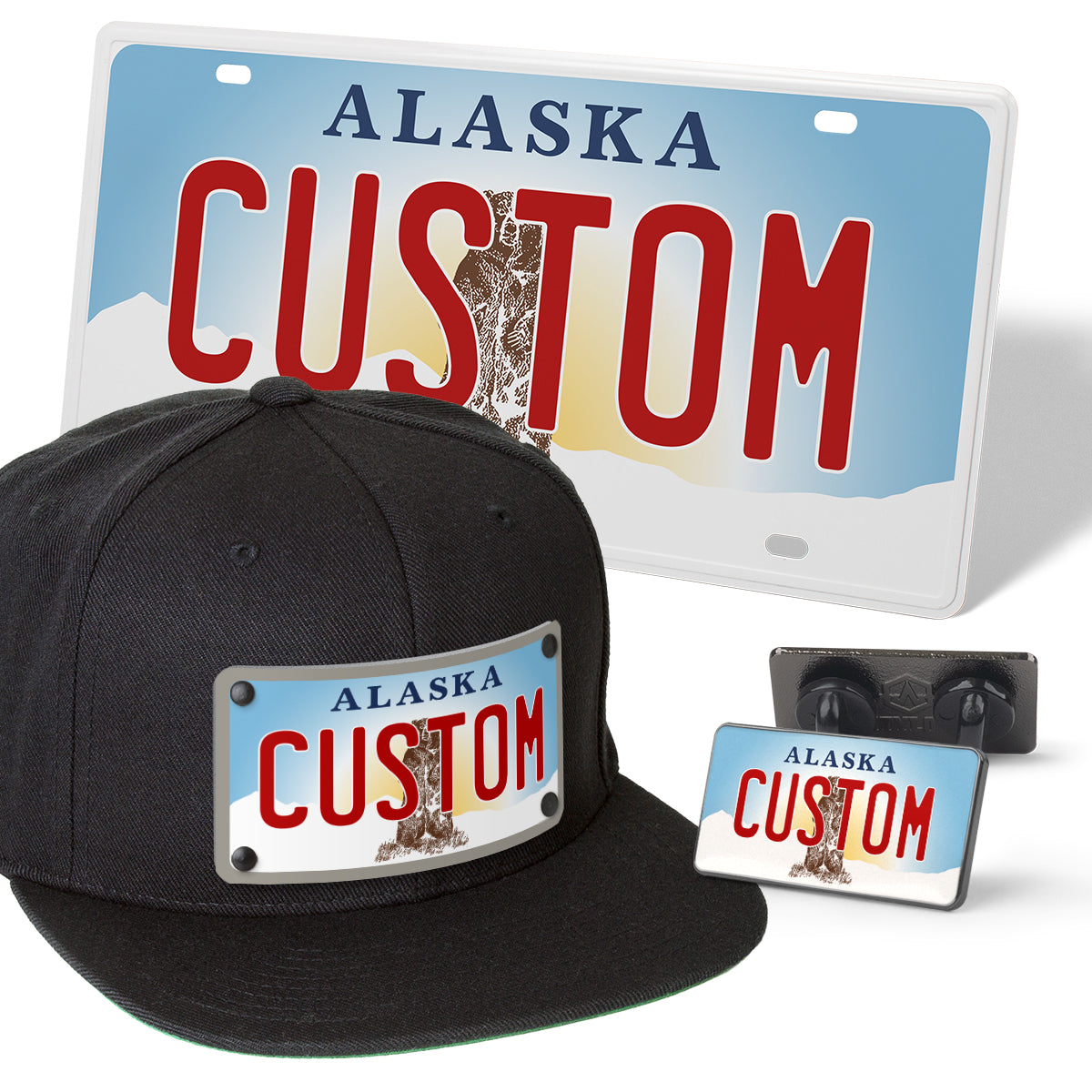 Alaska License Plate Bundle — CityLocs