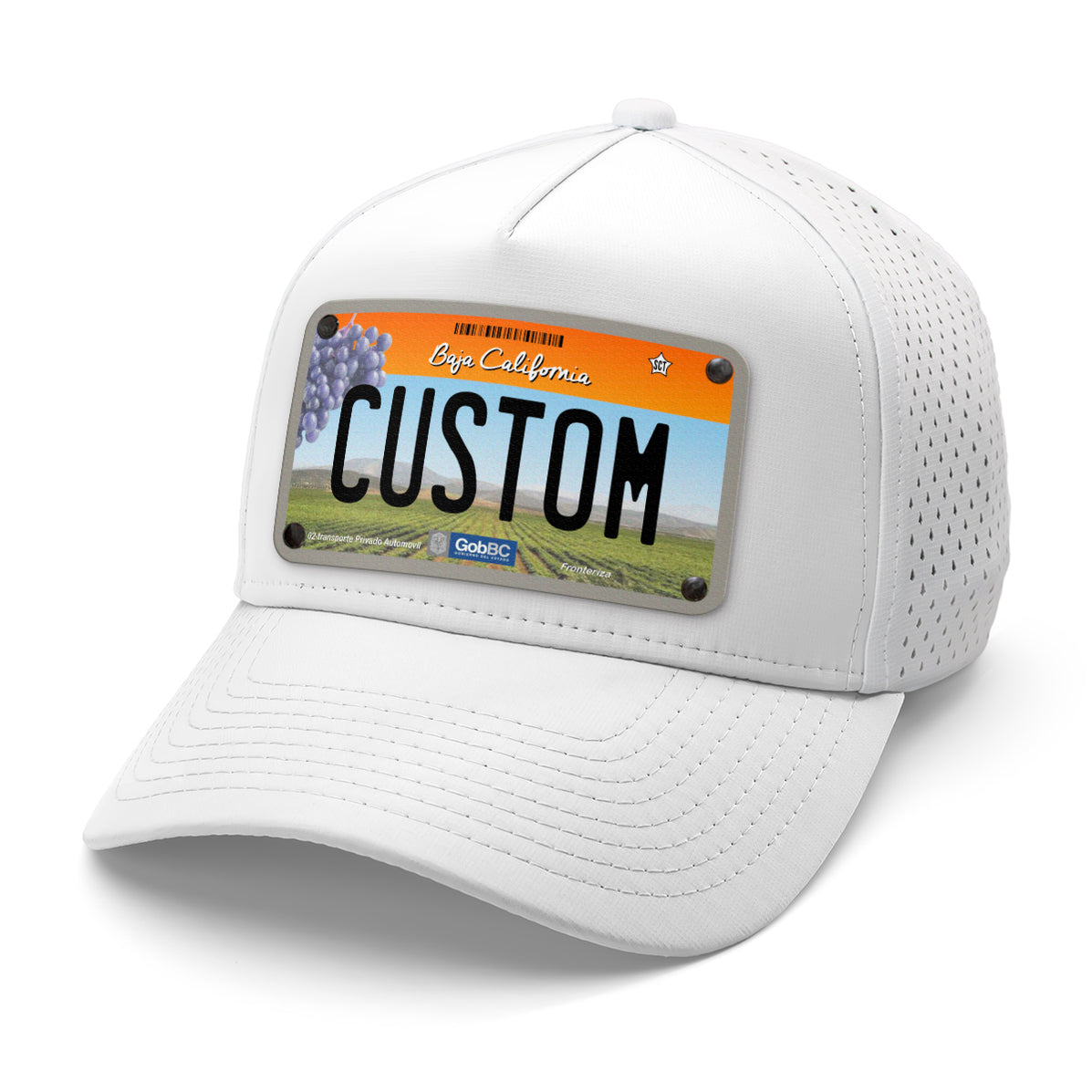 Custom Baja California License Plate Hat — CityLocs