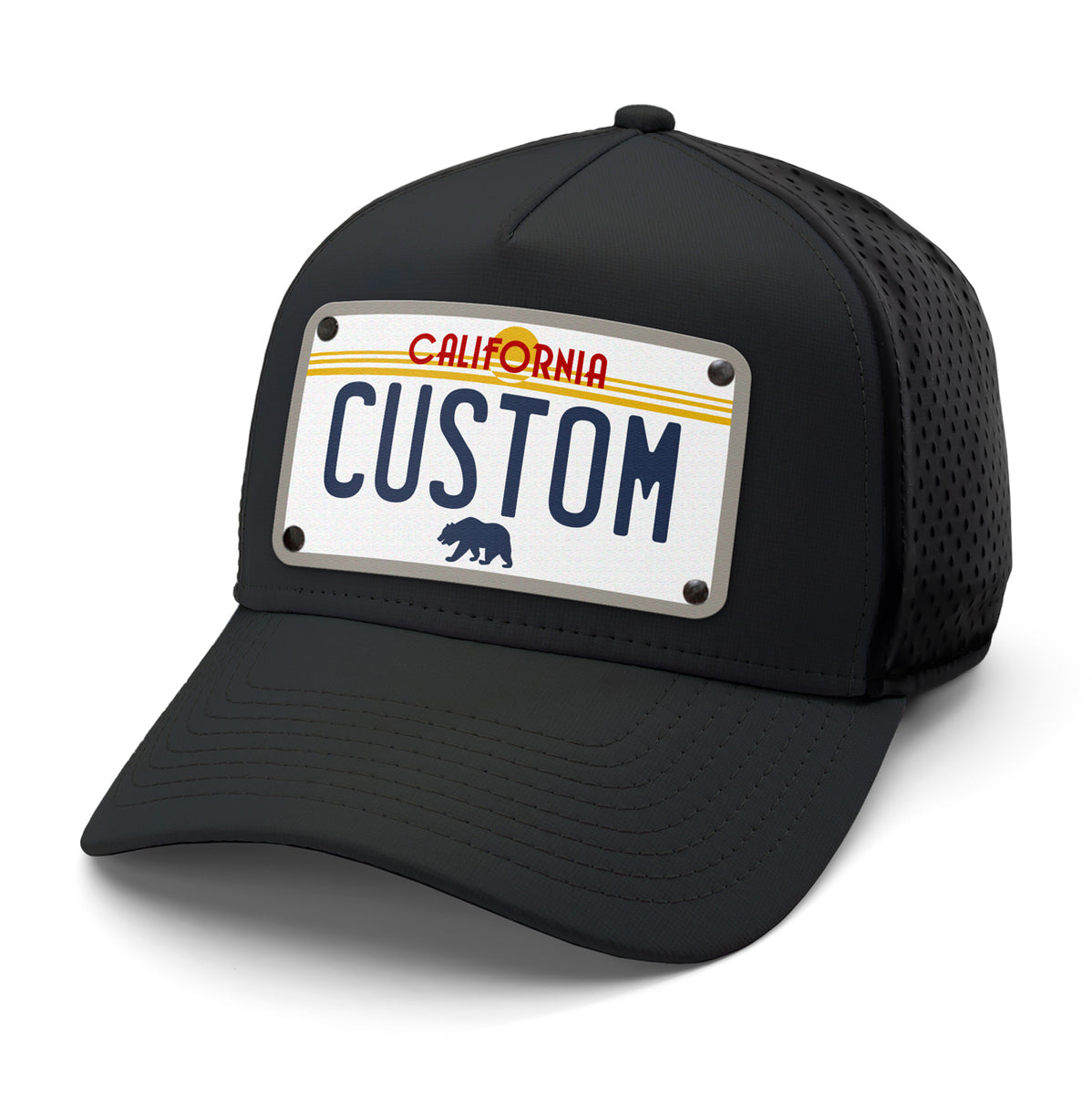Custom California License Plate Hat - Express Your Style — CityLocs