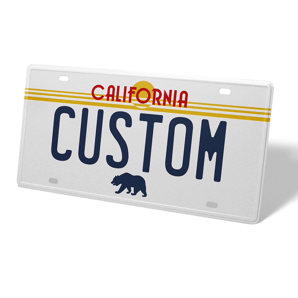 Custom California 80's Sunny Replica License Plate - Decorative, Not ...