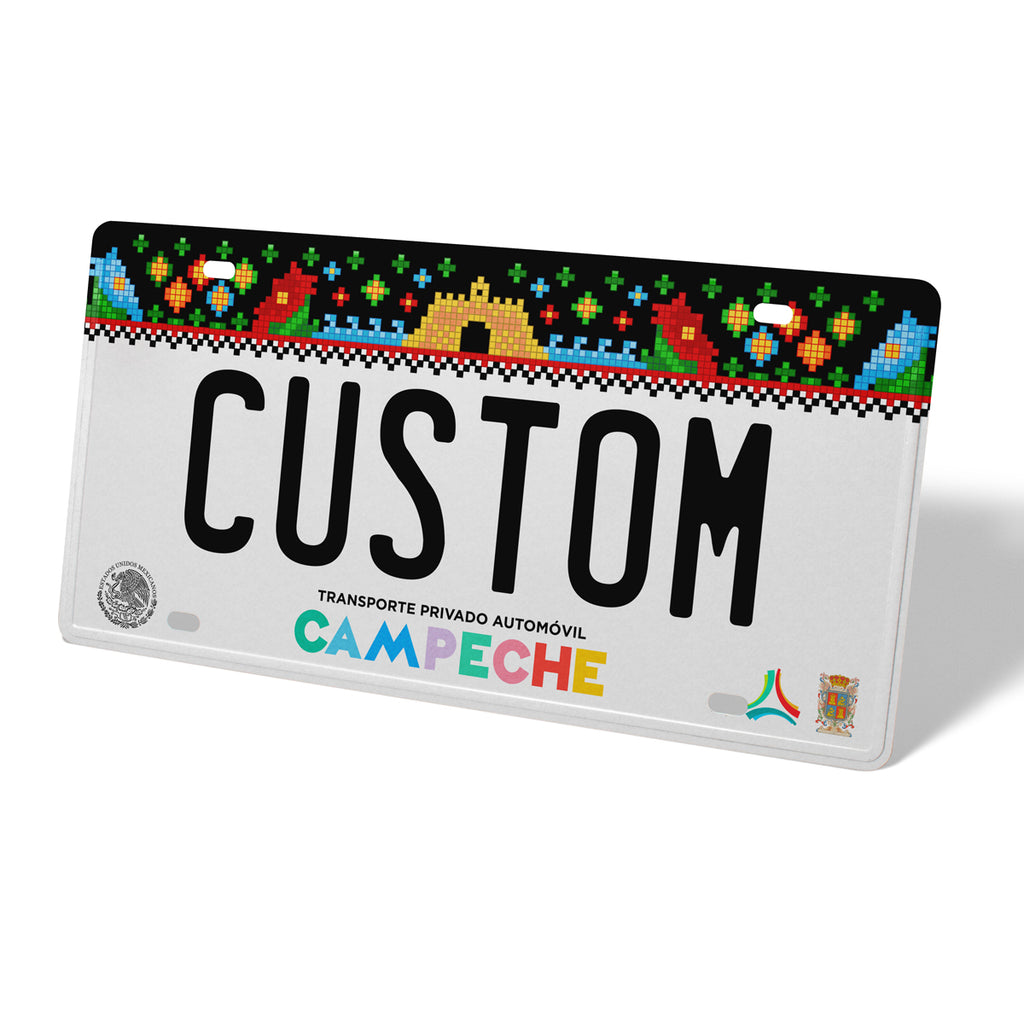 Mexico Metal License Plates — CityLocs