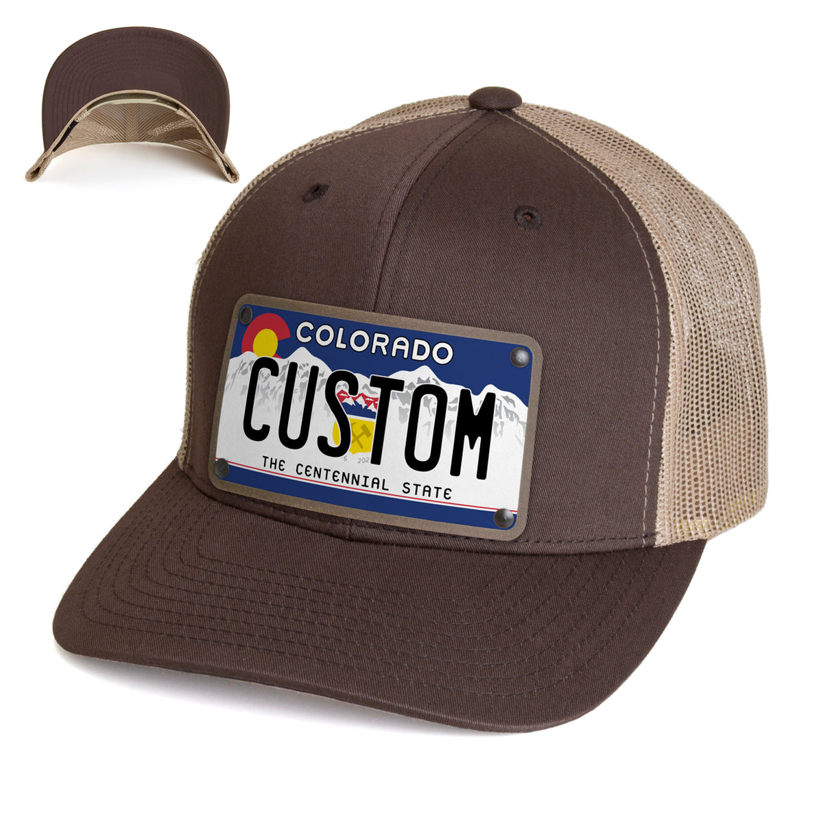 Custom Colorado License Plate Hat - Wear Your State Pride! — CityLocs