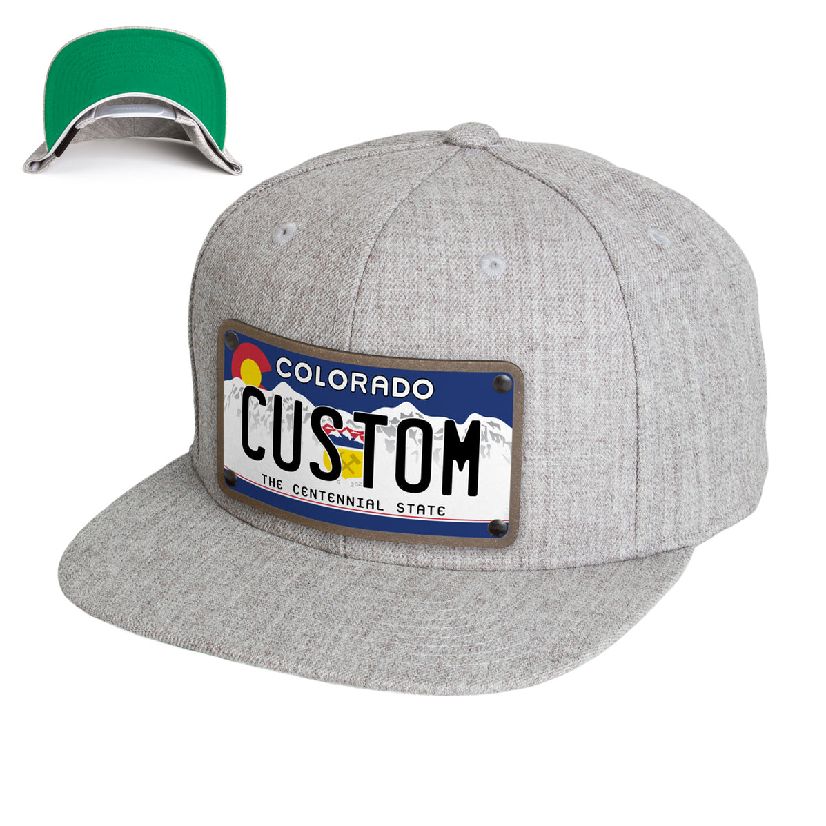 Custom Colorado License Plate Hat - Wear Your State Pride! — CityLocs