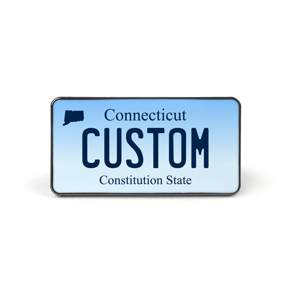 US License Plate Enamel Pins — CityLocs