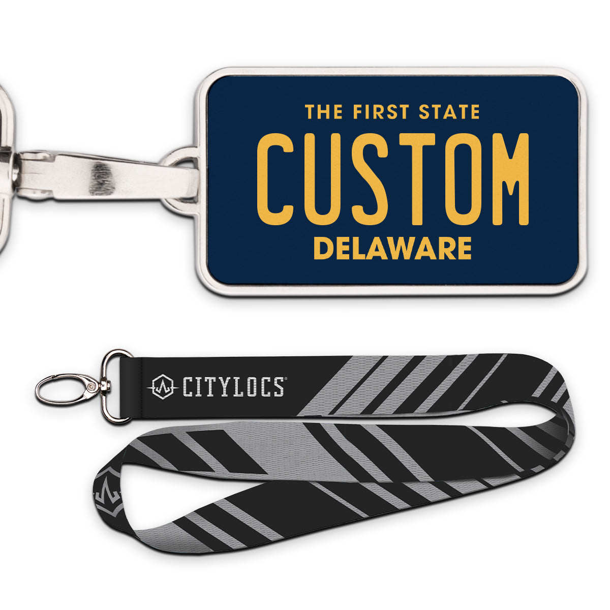 Delaware Plate Pendant — CityLocs