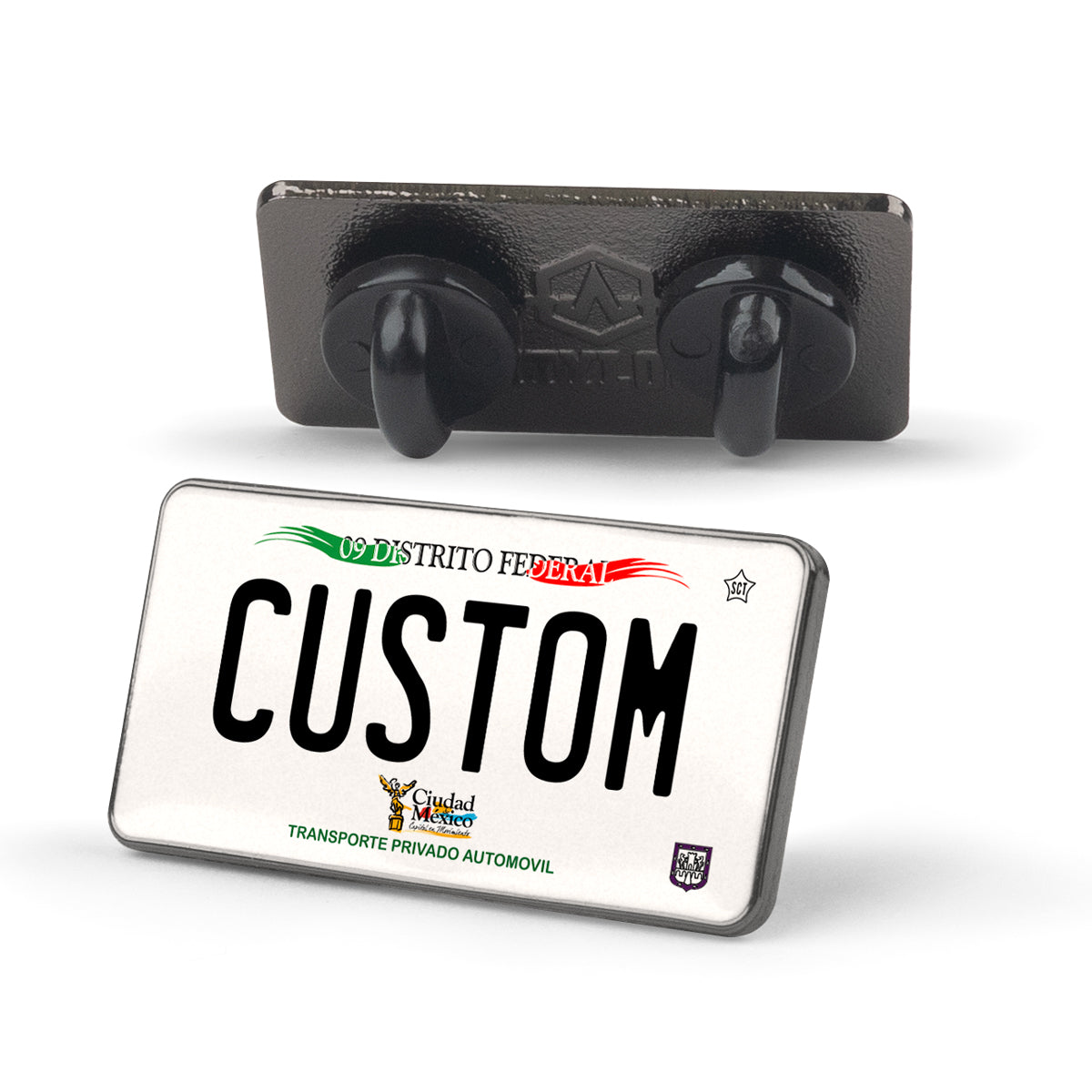Distrito Federal License Plate Enamel Pin — CityLocs