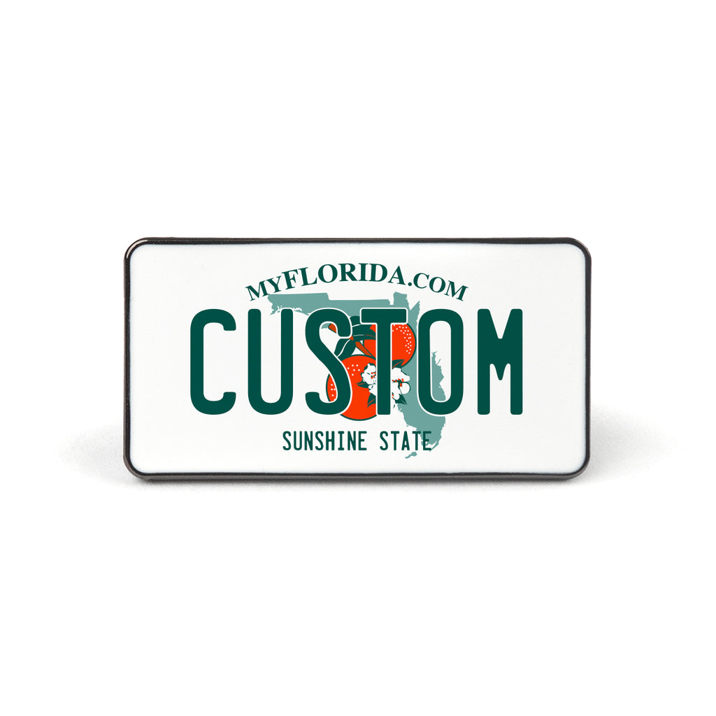 US License Plate Enamel Pins — CityLocs