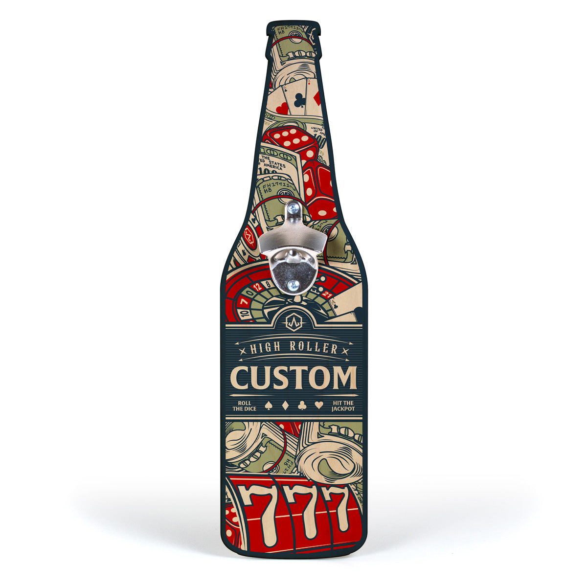 Custom Aztec Pattern Wall Mounted Beer Bottle Opener — CityLocs