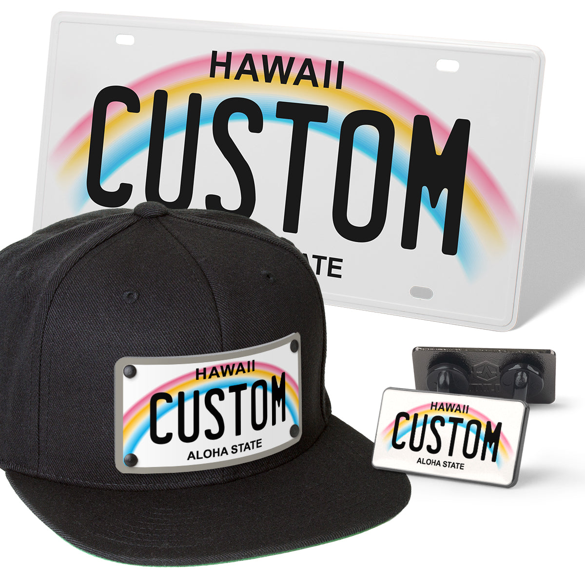 Hawaii License Plate Bundle — CityLocs