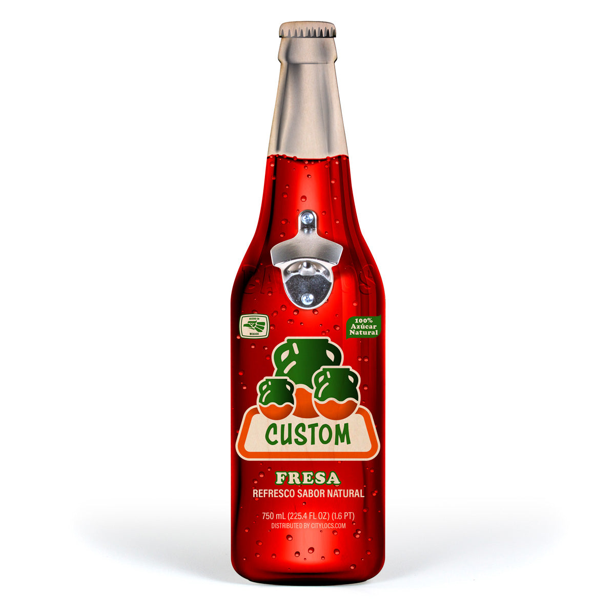 Custom Aztec Pattern Wall Mounted Beer Bottle Opener — CityLocs