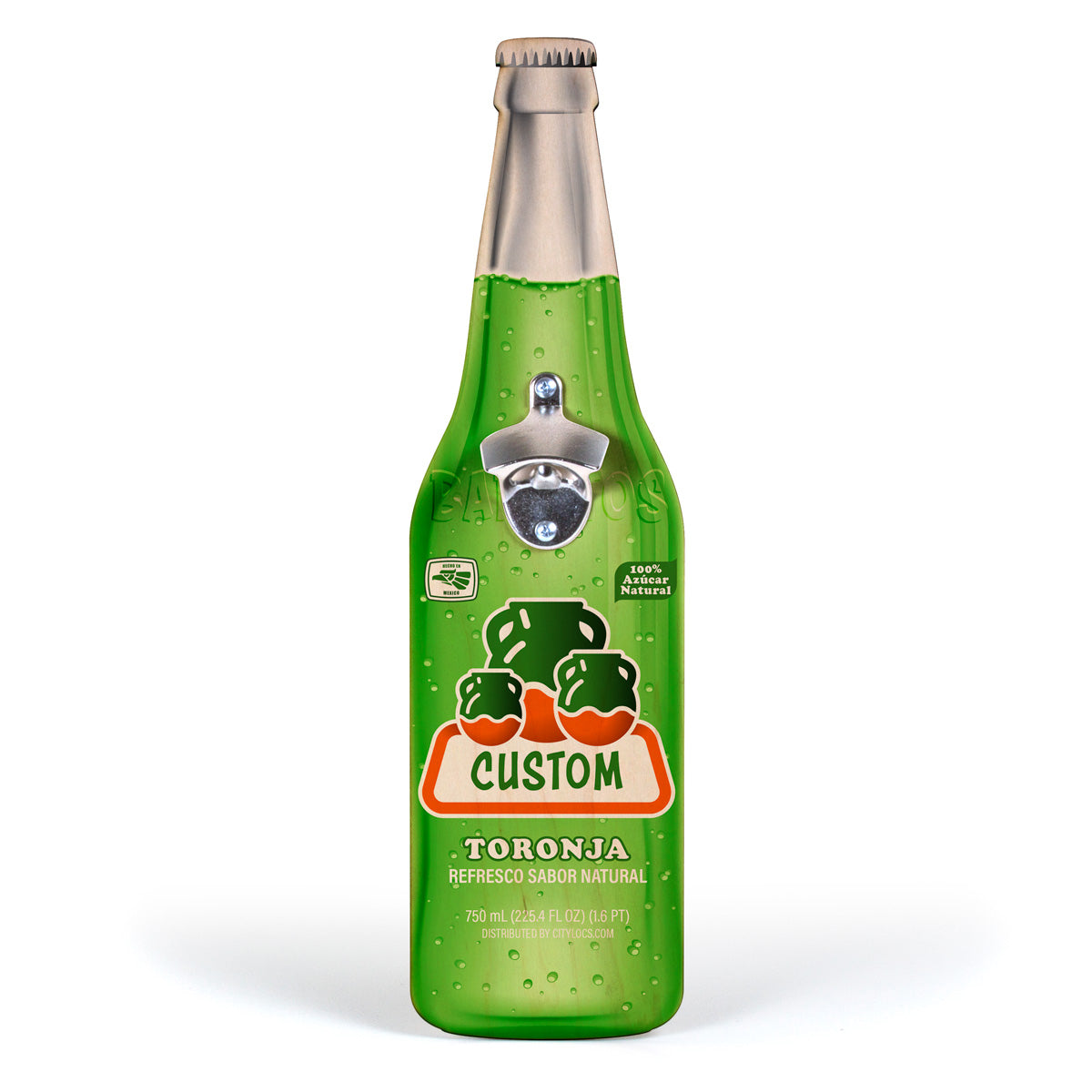 Custom Aztec Pattern Wall Mounted Beer Bottle Opener — CityLocs