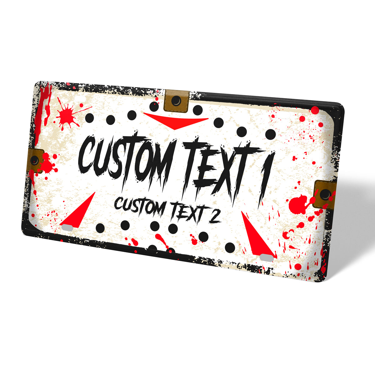 Custom Spooky License Plates – Spooky Wall & Bar Decor — CityLocs