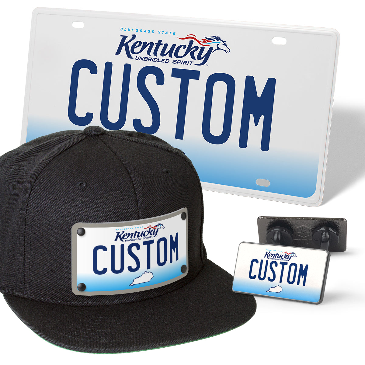 Kentucky License Plate Bundle — CityLocs