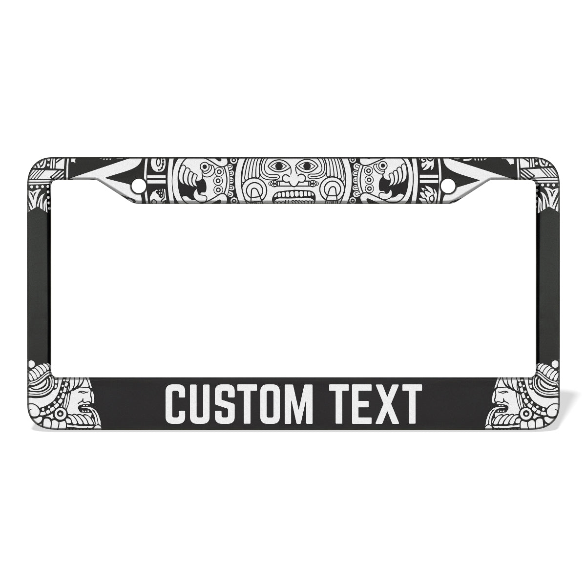 Aztec License Plate Frame — CityLocs