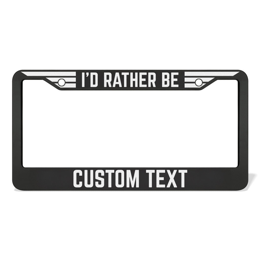 License Plate Frames — CityLocs