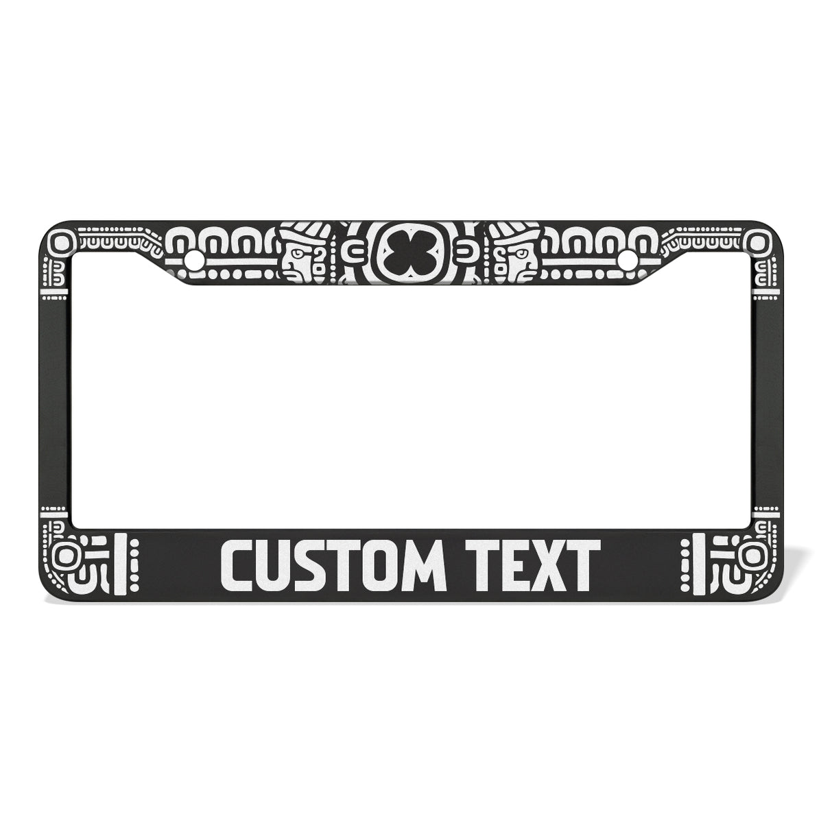 Mayan License Plate Frame — CityLocs