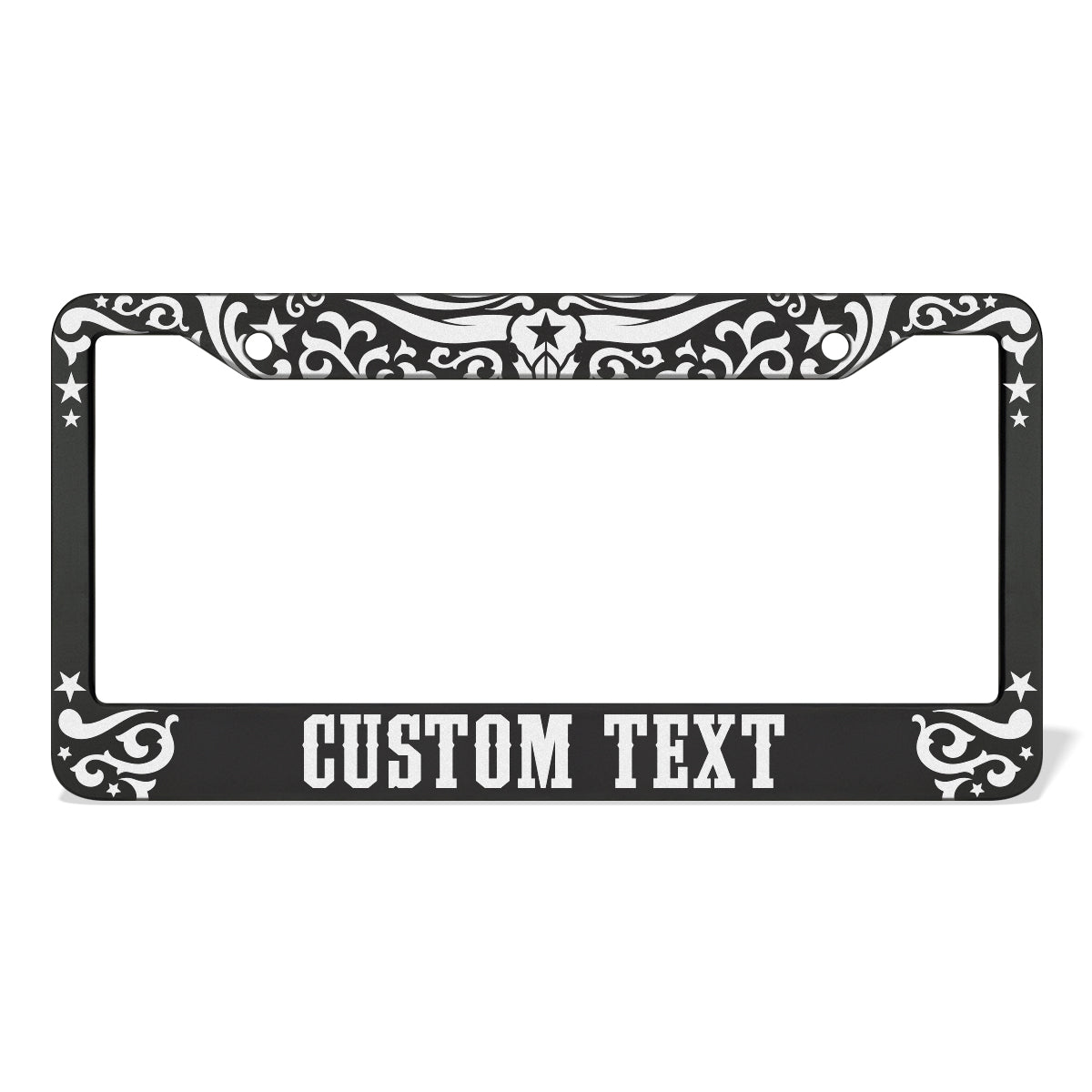 Western License Plate Frame — CityLocs