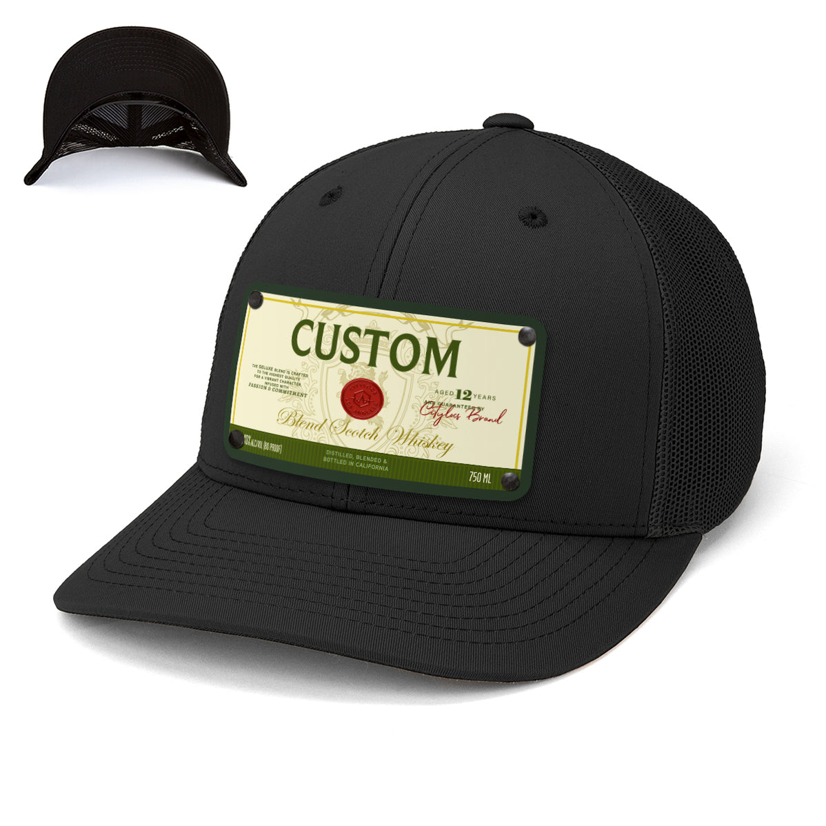 Top Shelf Liquor Labels Hats — CityLocs