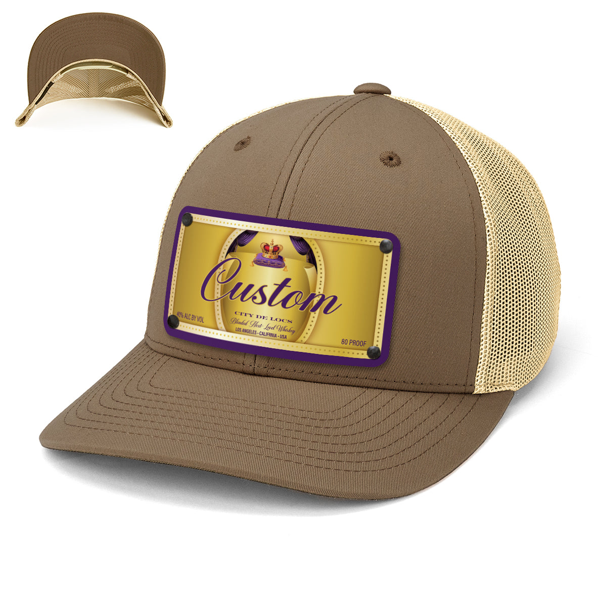 Monarchy Top-Shelf Liquor Label Hats — CityLocs