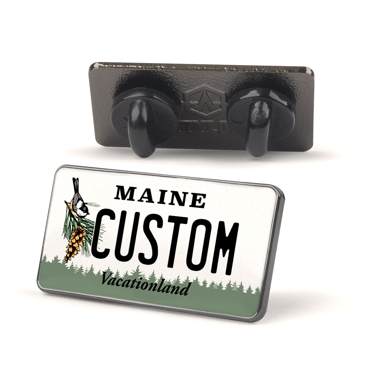 Maine License Plate Enamel Pin — CityLocs