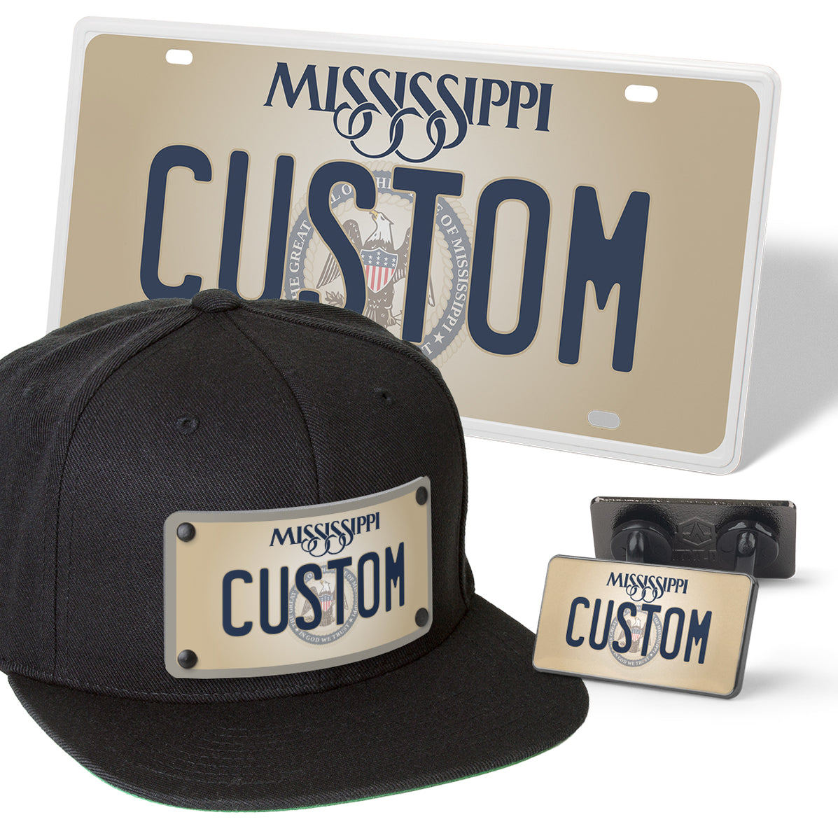 Mississippi License Plate Bundle — CityLocs