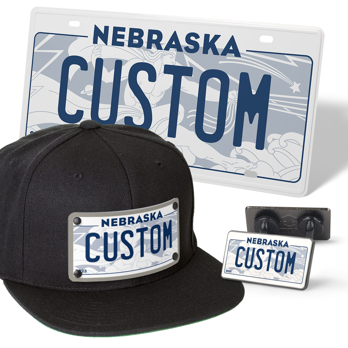 Nebraska License Plate Bundle — CityLocs
