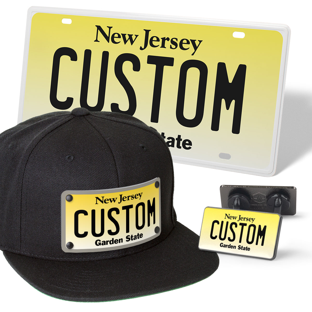 New Jersey License Plate Bundle — CityLocs