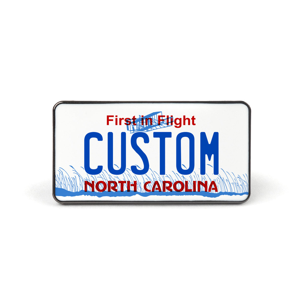 North Carolina License Plate Enamel Pin — CityLocs