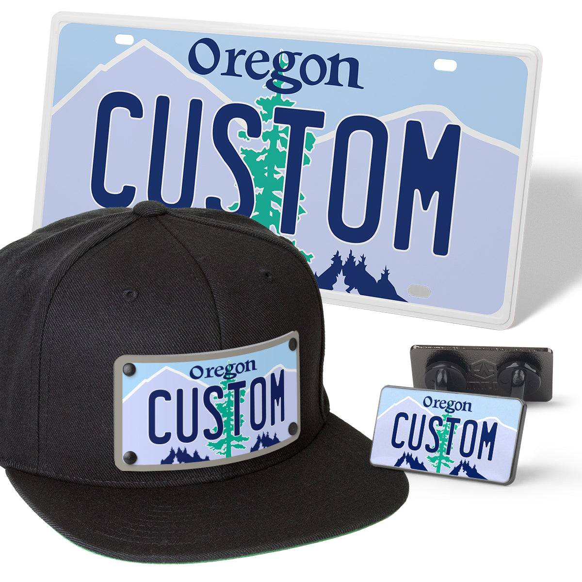 Oregon License Plate Bundle — CityLocs