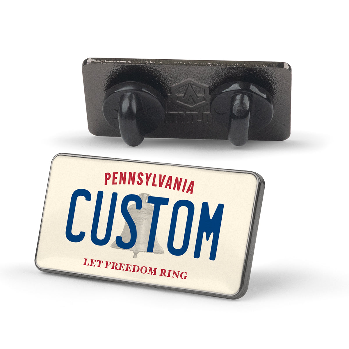 Pennsylvania 2025 License Plate Enamel Pin — CityLocs