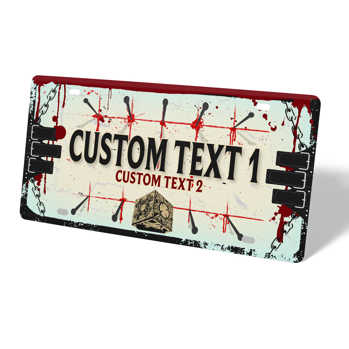 Custom Spooky License Plates – Spooky Wall & Bar Decor — CityLocs