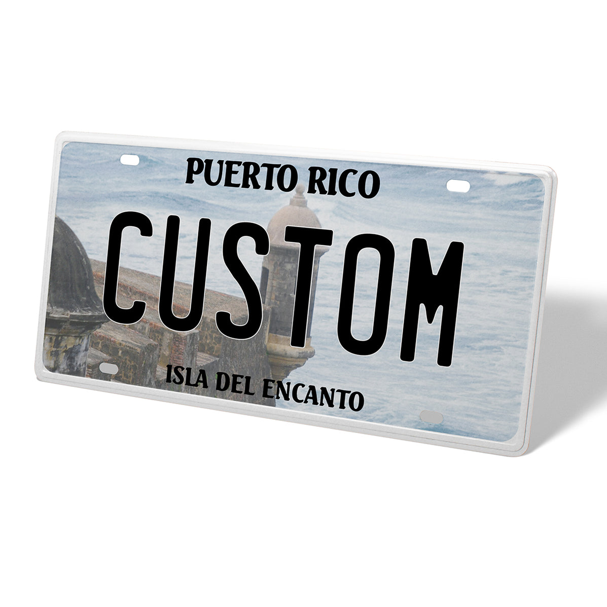 Custom Puerto Rico 2022 Replica License Plate — CityLocs