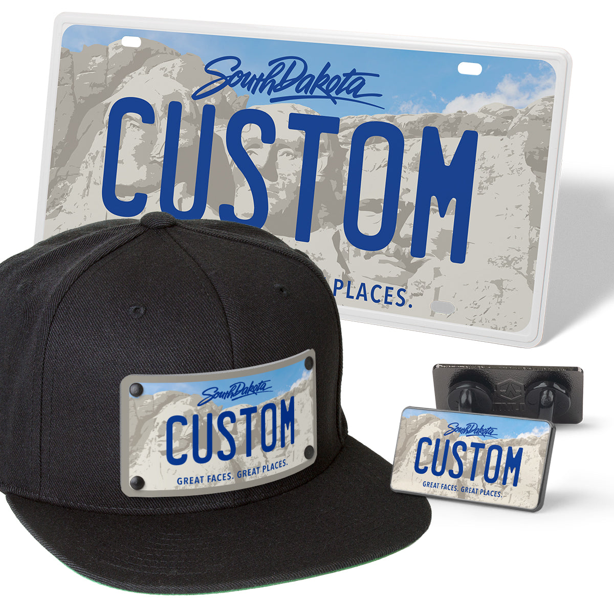 South Dakota License Plate Bundle — CityLocs
