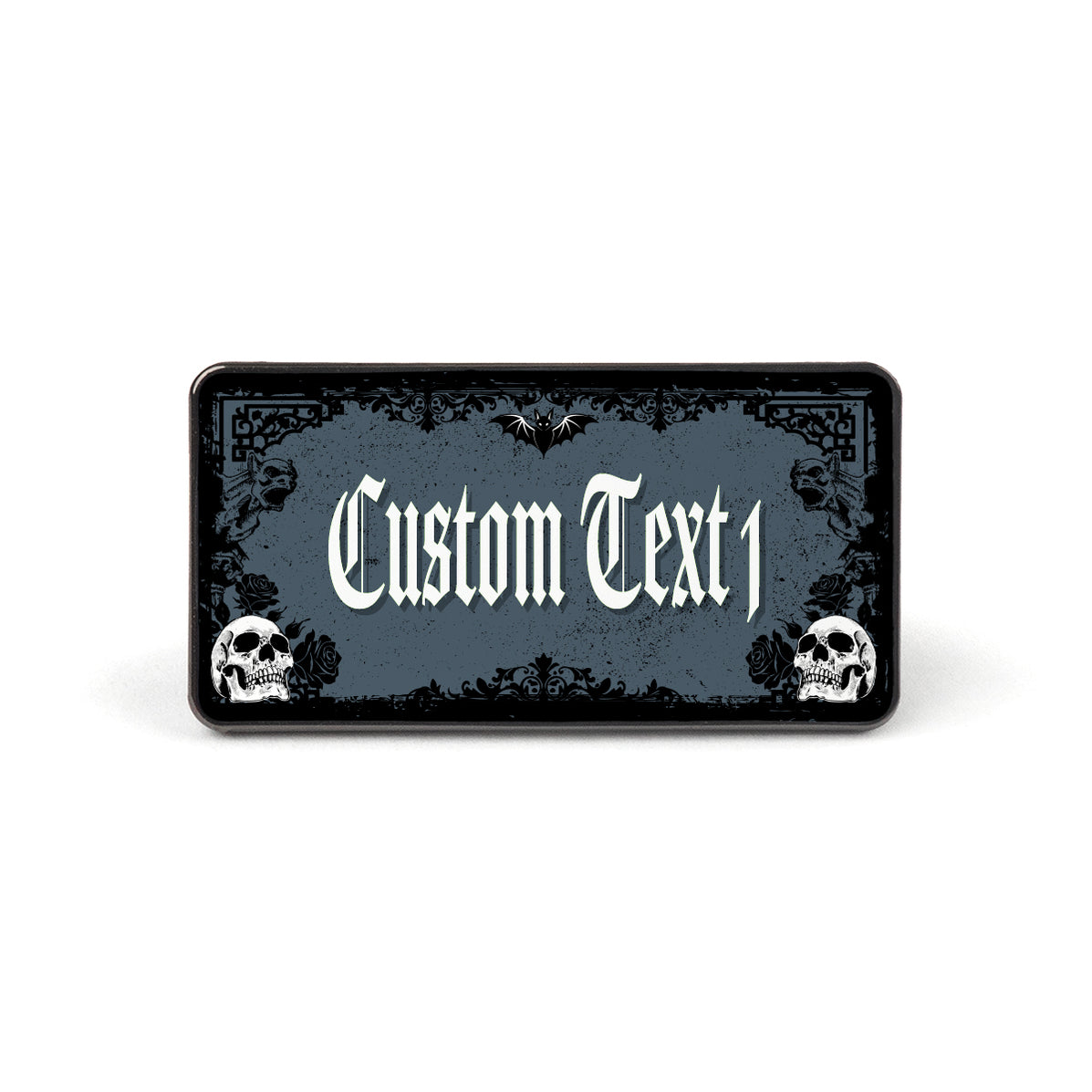 Gothic Enamel Pin – Dark & Spooky Collectible — CityLocs