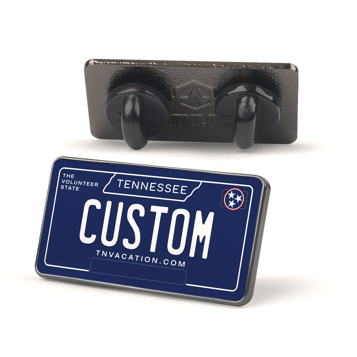 Tennessee 2022 License Plate Enamel Pin — CityLocs