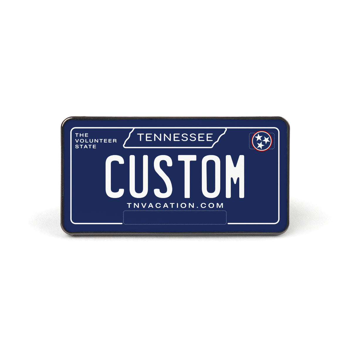 Tennessee 2022 License Plate Enamel Pin — CityLocs