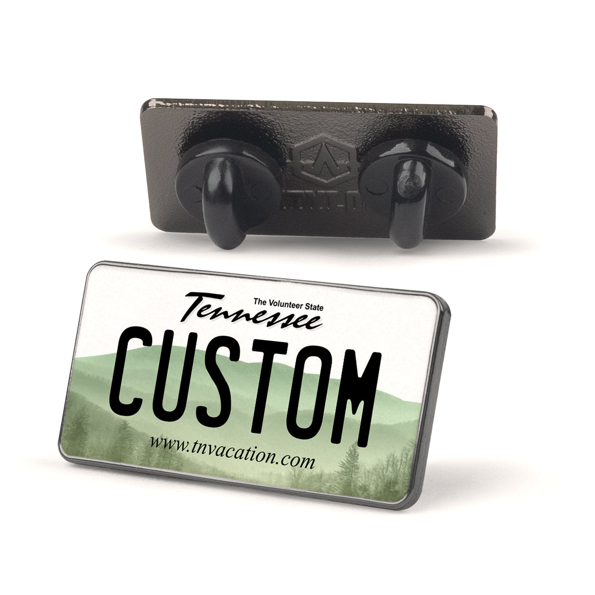 Tennessee License Plate Enamel Pin — CityLocs