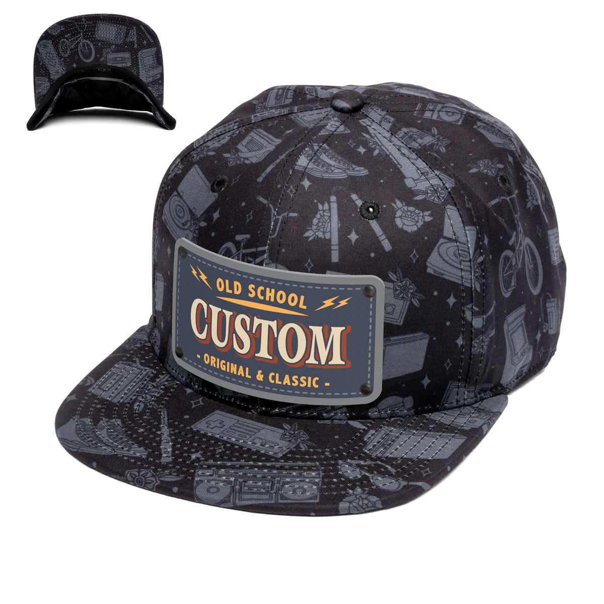 Old School Custom Snapback Hat: Retro Style Reinvented — CityLocs