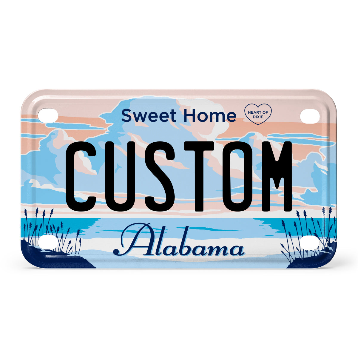 Custom mini license plate — CityLocs