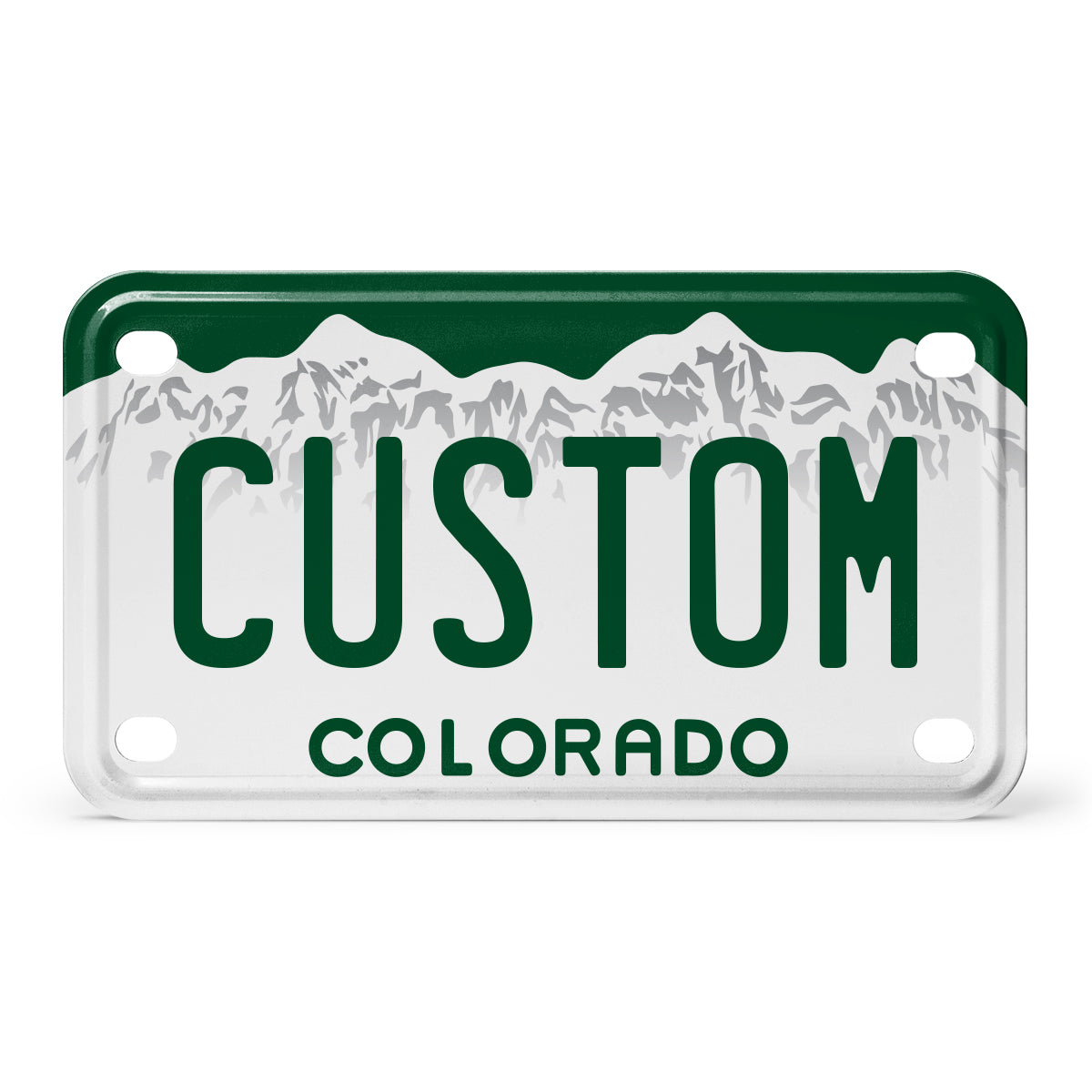 Custom mini license plate — CityLocs