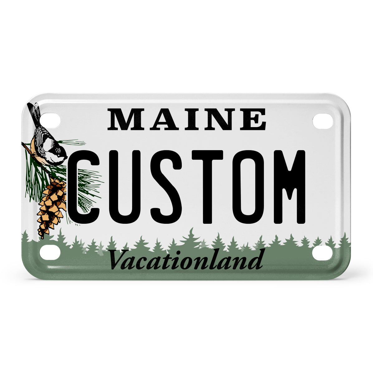 Custom mini license plate — CityLocs