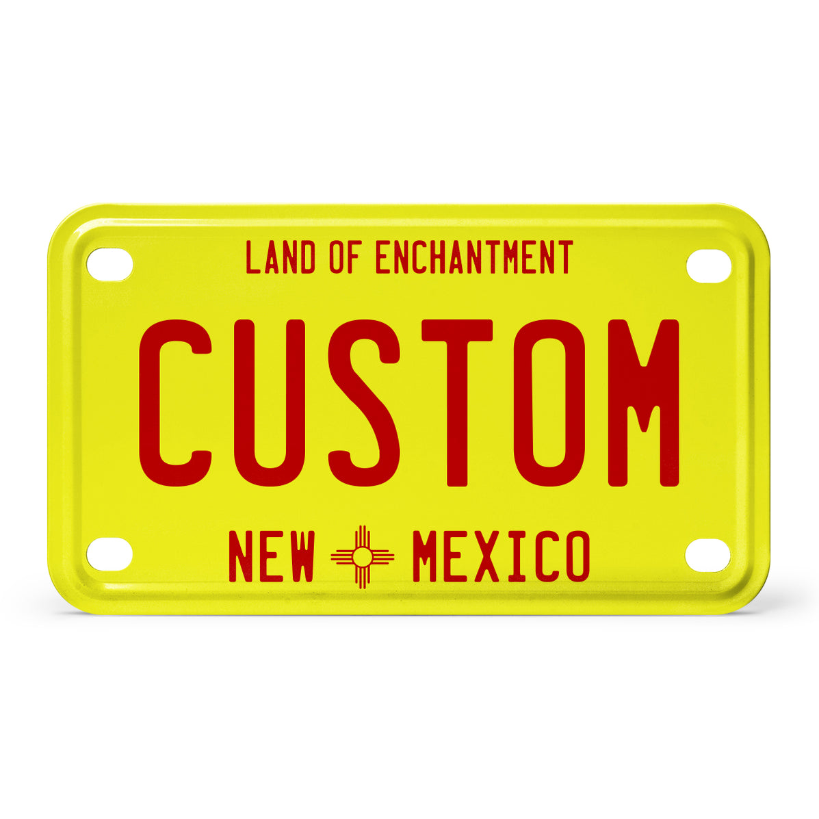 Custom mini license plate — CityLocs