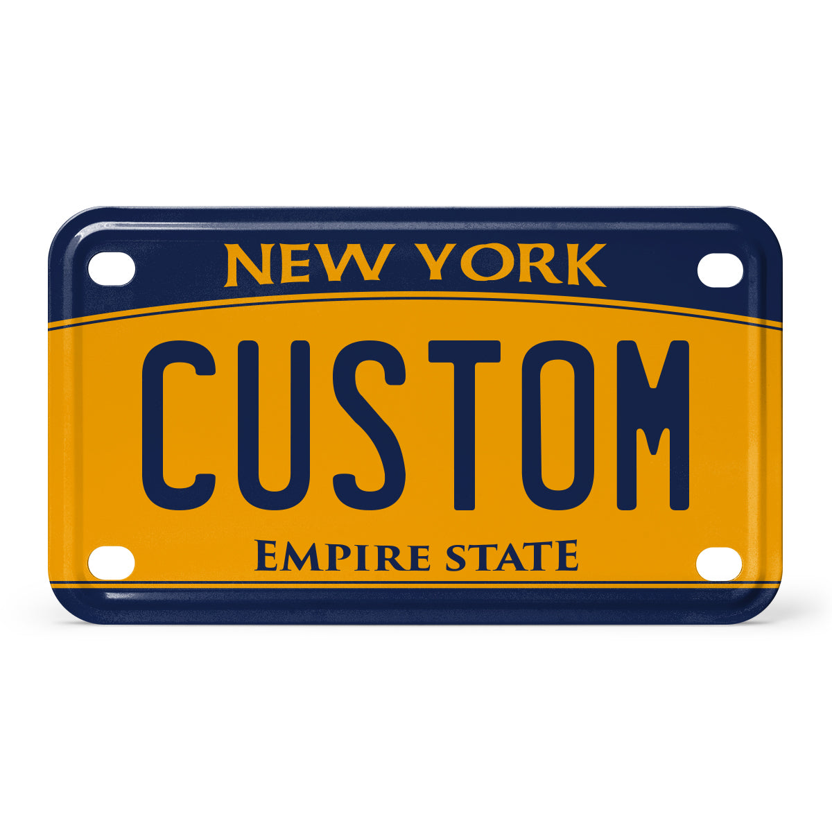 Custom mini license plate — CityLocs