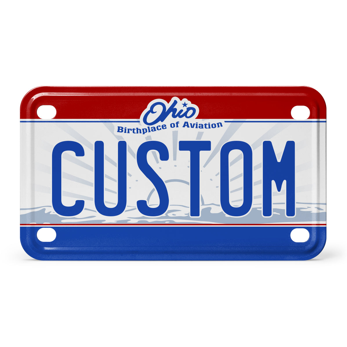 Custom mini license plate — CityLocs