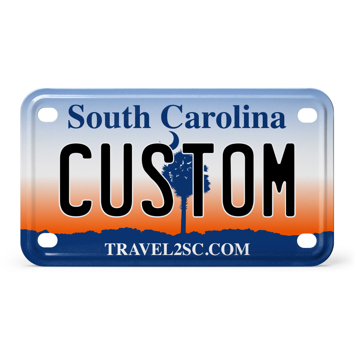 Custom mini license plate — CityLocs