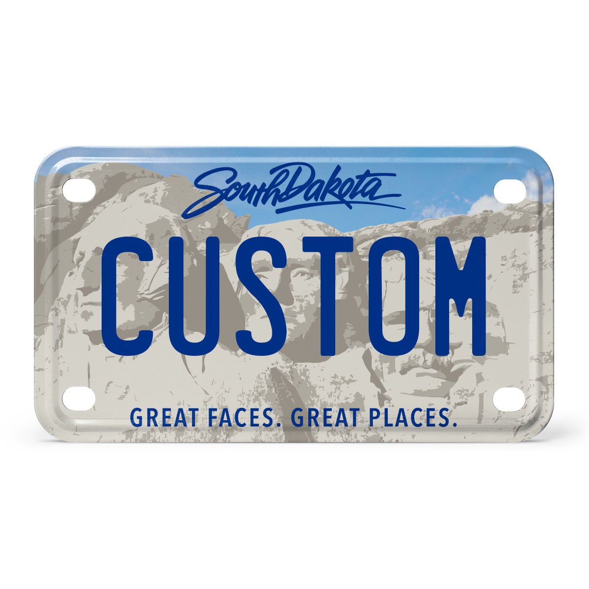 Custom mini license plate — CityLocs