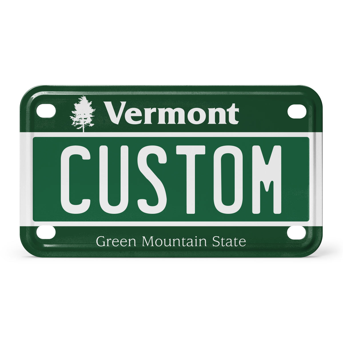 Custom mini license plate — CityLocs