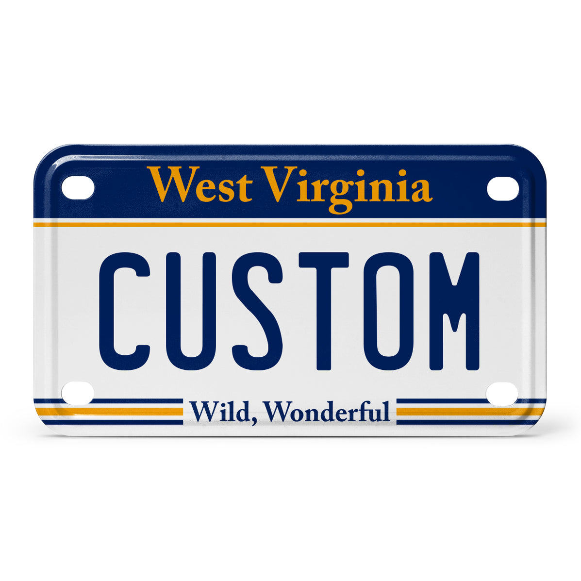Custom mini license plate — CityLocs